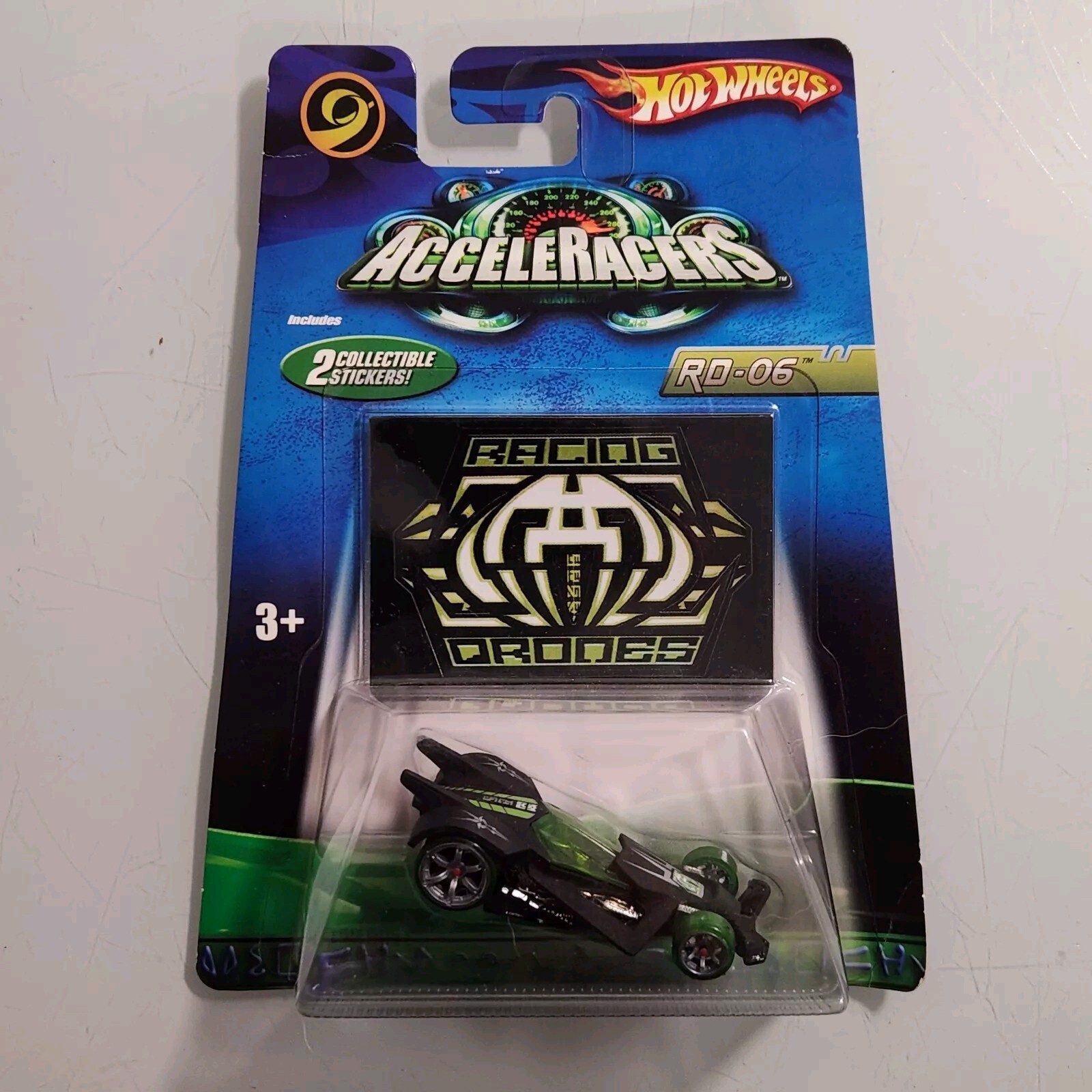 Hot Wheels Acceleracers Racing Drones RD-06 Realm Series Black New with ...