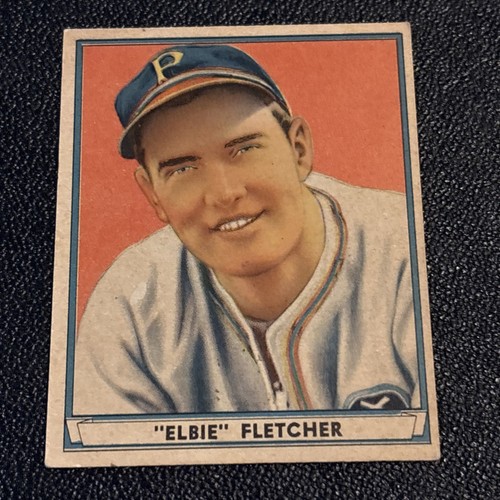 1941 BASEBALL PLAY BALL~#62 ELBIE FLETCHER~PITTSBURGH PIRATES~FREE ...