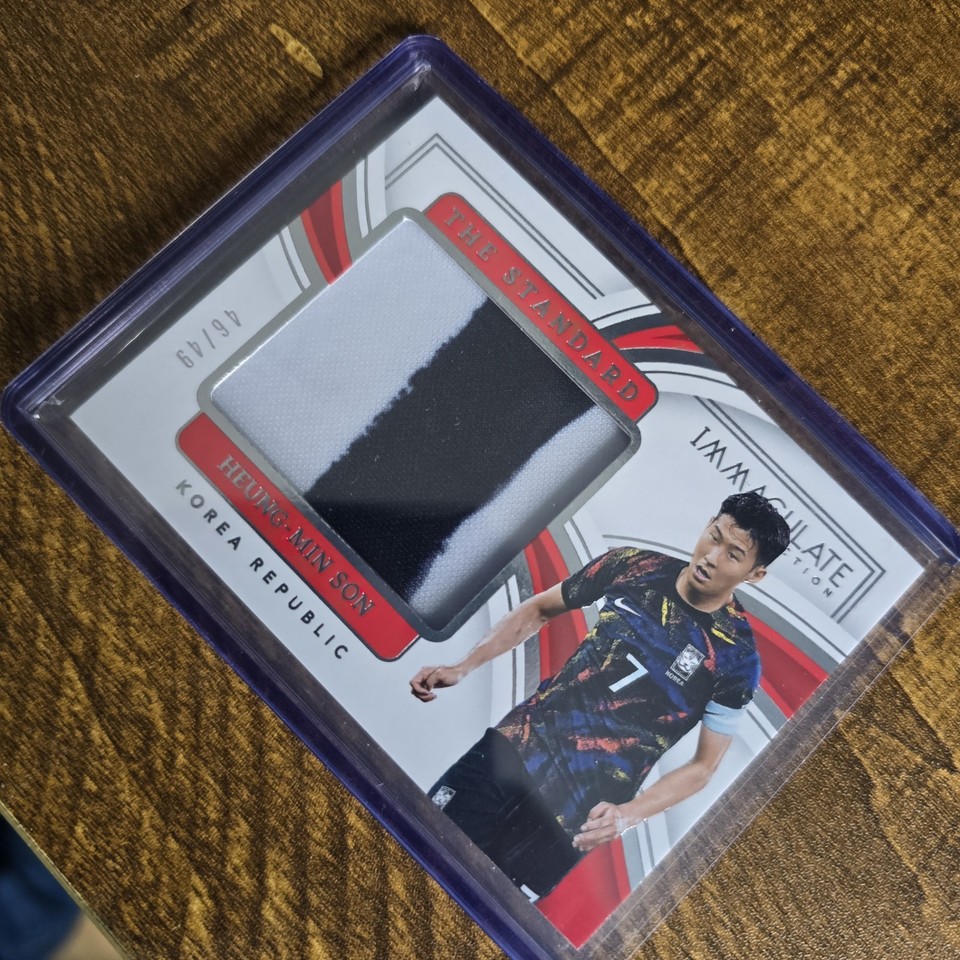 Heung-Min Son Spurs Signature Moves Auto Booklet bundle Panini Korea ...