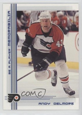 2000-01 ITG Be A Player Memorabilia Sapphire 58/100 Andy Delmore #60 ...
