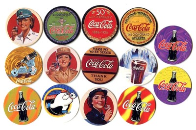 POGS - E-COCA14 08 Lot de 14 Pogs COCA COLA Neufs | eBay
