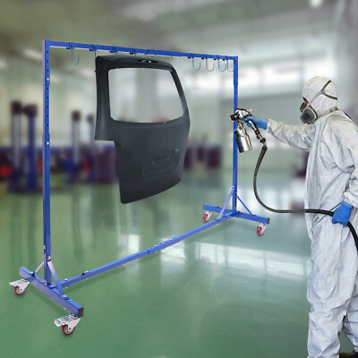 Automotive Painting Rack Auto Body Painting Stand Paint Hanger Hood ...