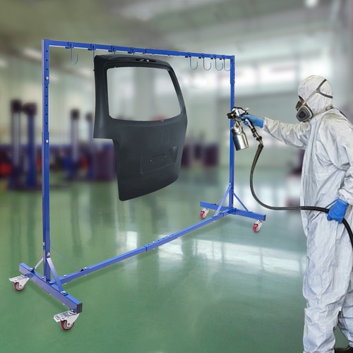 Automotive Painting Rack Auto Body Painting Stand Paint Hanger Hood ...