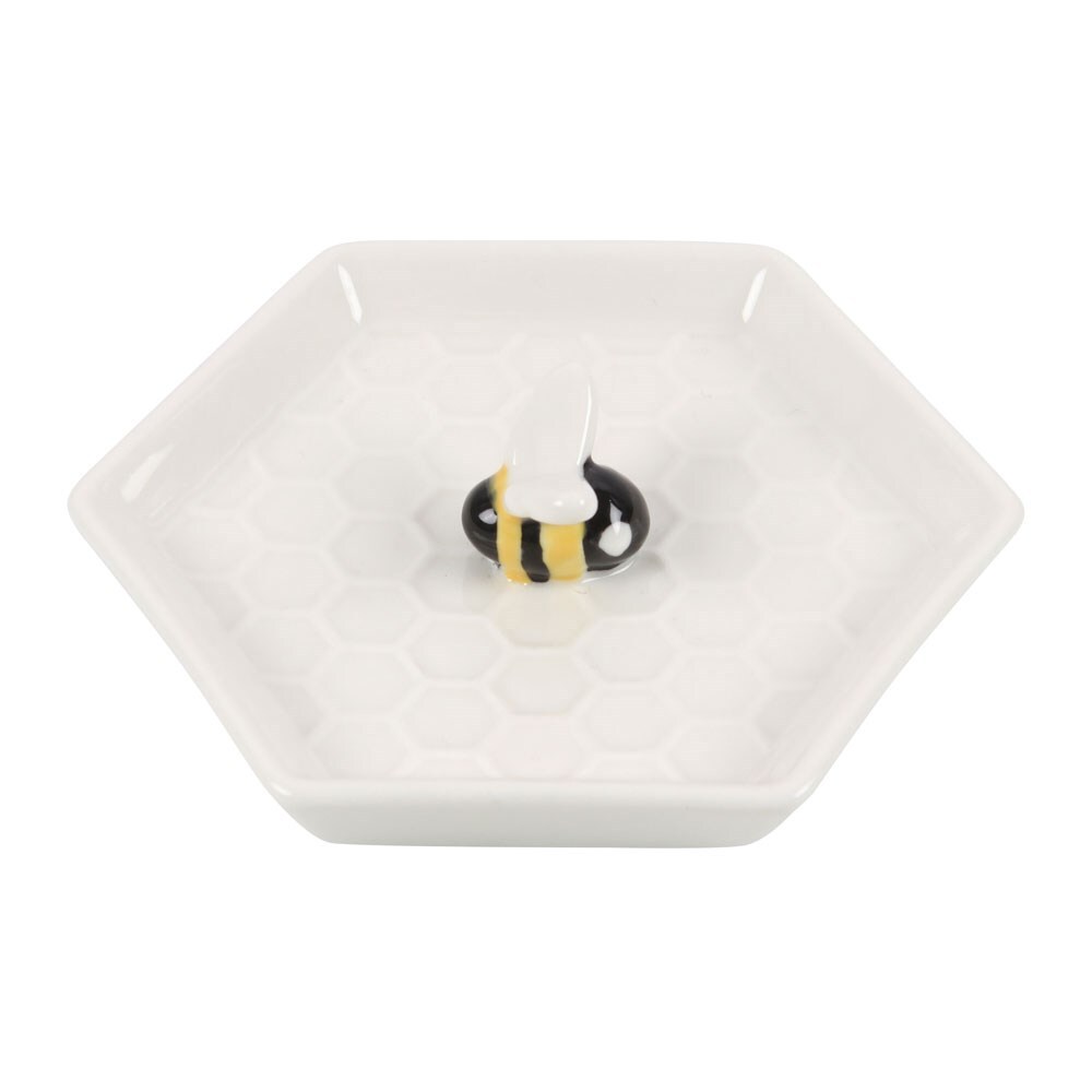 Bee-utiful be bee Ceramic Kitchen Cup Mug Set Jug Dish Bowl Keyring ...
