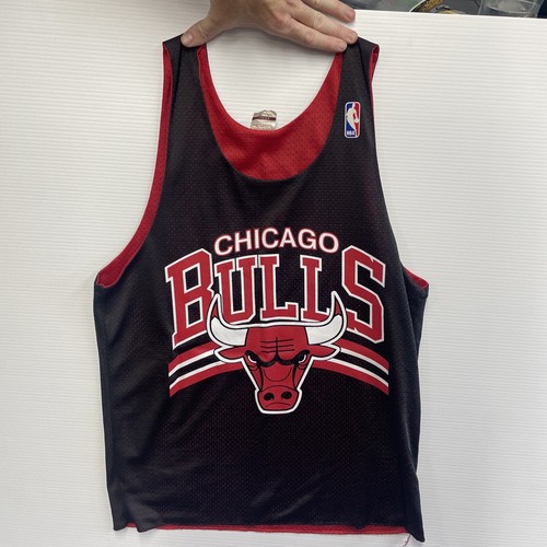 NBA Chicago Bulls Reversible Training Jersey Mitchell And Ness Mens ...