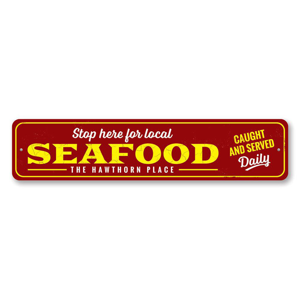 Fresh Seafood Sign Seafood Neon Signs | Neon Fish Signs