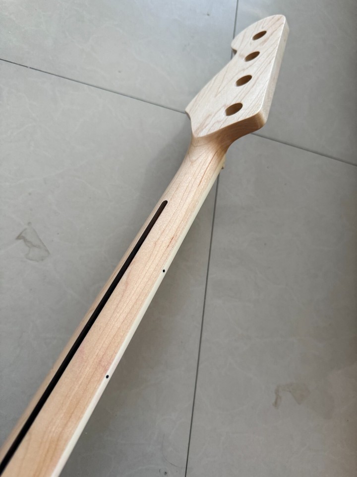 Gloss Maple Jazz Bass style 20frets block Inlay electric bass neck ...