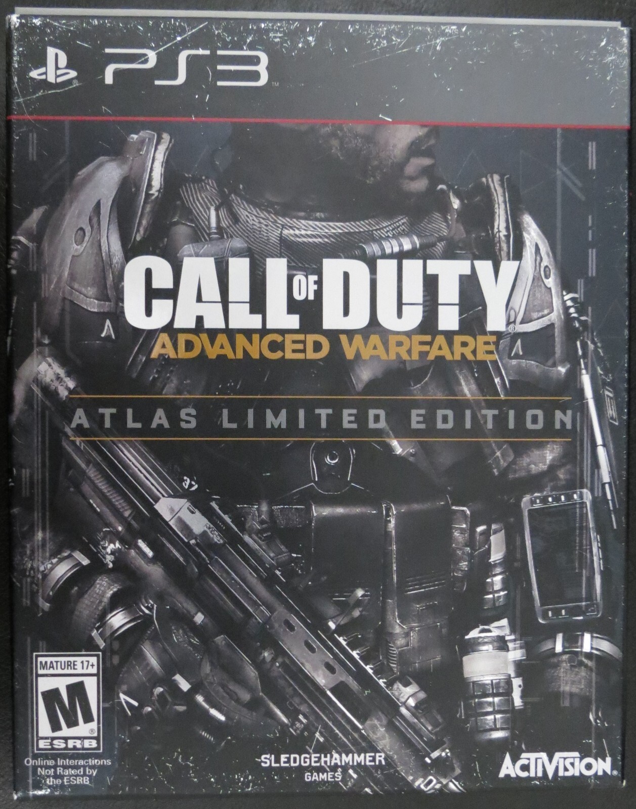 CALL OF DUTY Advance Warfare ATLAS Limited Edition BOOK Disc MILITARY ...