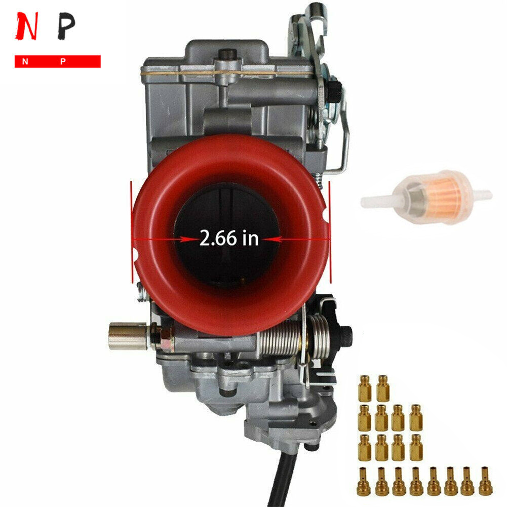 FCR 41MM Slant Side Carburetor for Honda XR650 XL650 Suzuki Yamaha ...