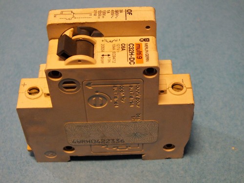 MERLIN GERIN multi9 C32H-DC C6A 1P 20534 & OF 27132 | eBay