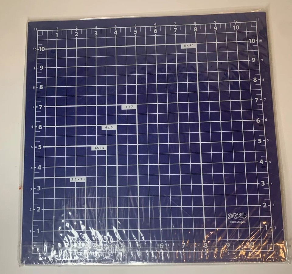 New Artskills Crafters Cutting Mat 12'x12" Measuring Grid | eBay
