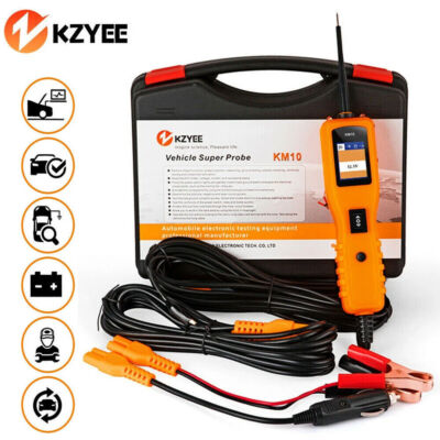 Digital Automotive Power Circuit Probe 12V 24V Electrical System Tester ...