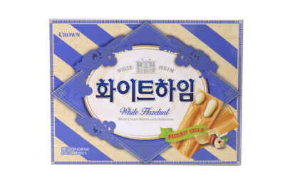 Korean Snack CROWN WHITE HEIM 284g Crispy and Delicious Good Snack With ...