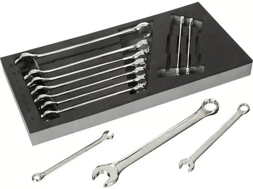Halfords Advanced 12 Piece Combination Spanner Set Modular Tray | eBay
