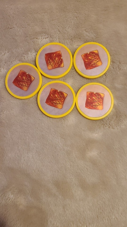 Splendor Game Pieces Gold | eBay