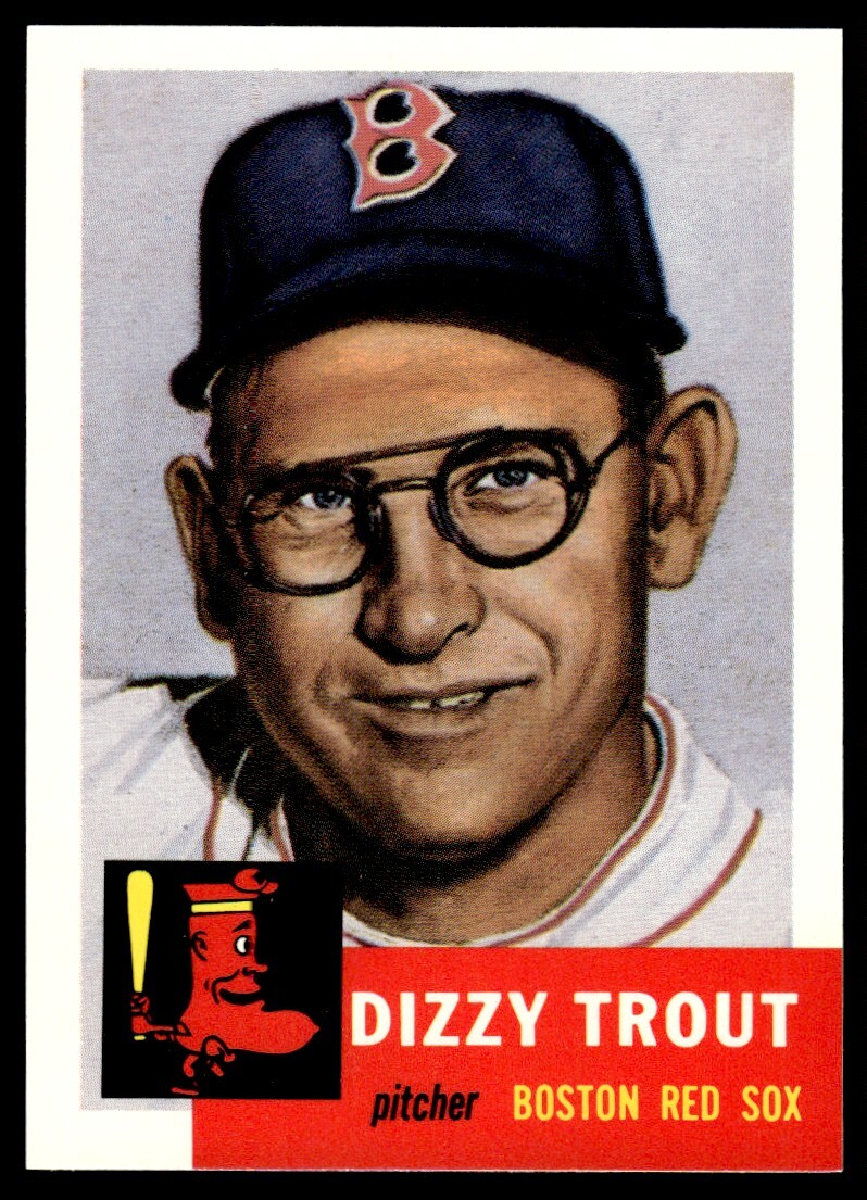 1991 Topps Archives 1953 Dizzy Trout Boston Red Sox #169 | eBay