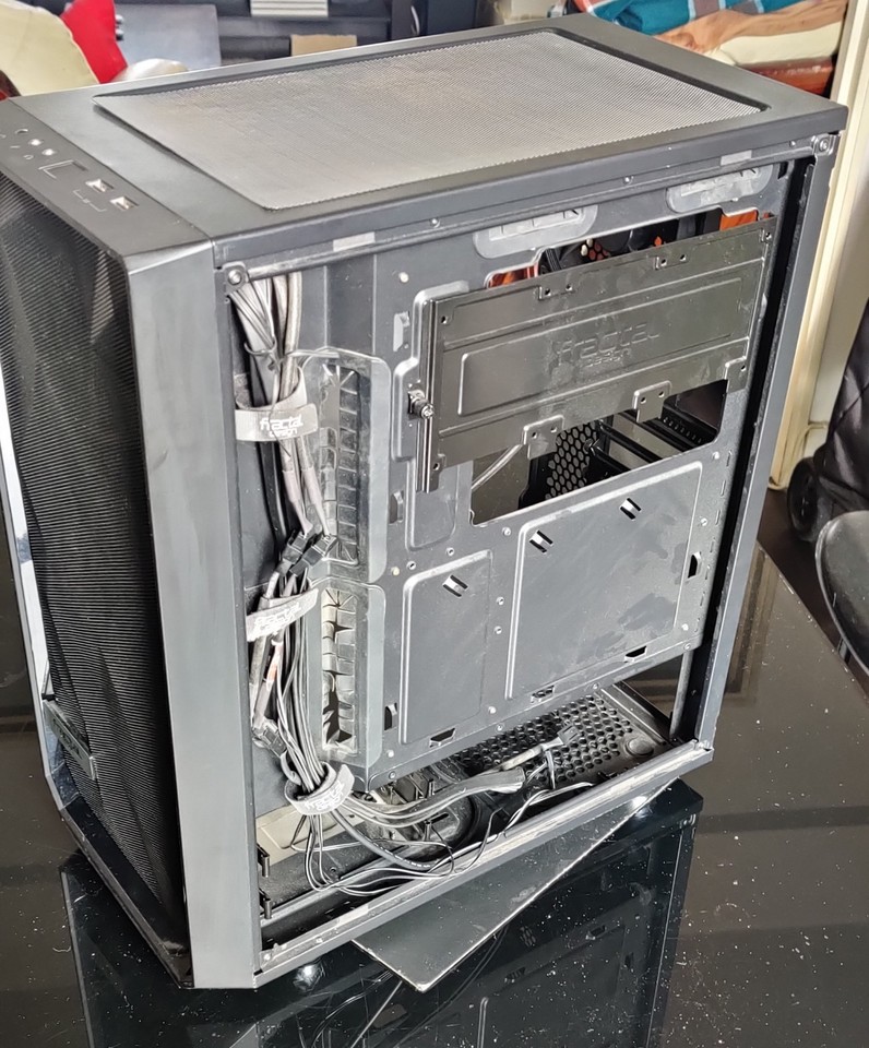fractal design meshify c with noctua case fans | eBay UK