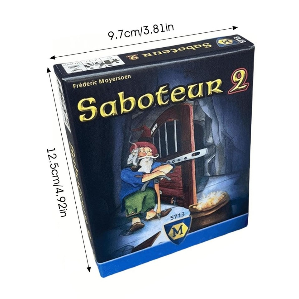 Saboteur Card Game Amigo Games Edition Dwarf Mining Family Party Game ...