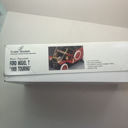 JLE Scale Models Ford Model T 1909 Touring 1:20 Scale #FD 4026 Diecast ...