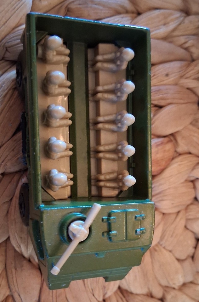 Hot Wheels Gun Bucket Matchbox Army Jeep Personnel Carrier 1974 -1976 ...