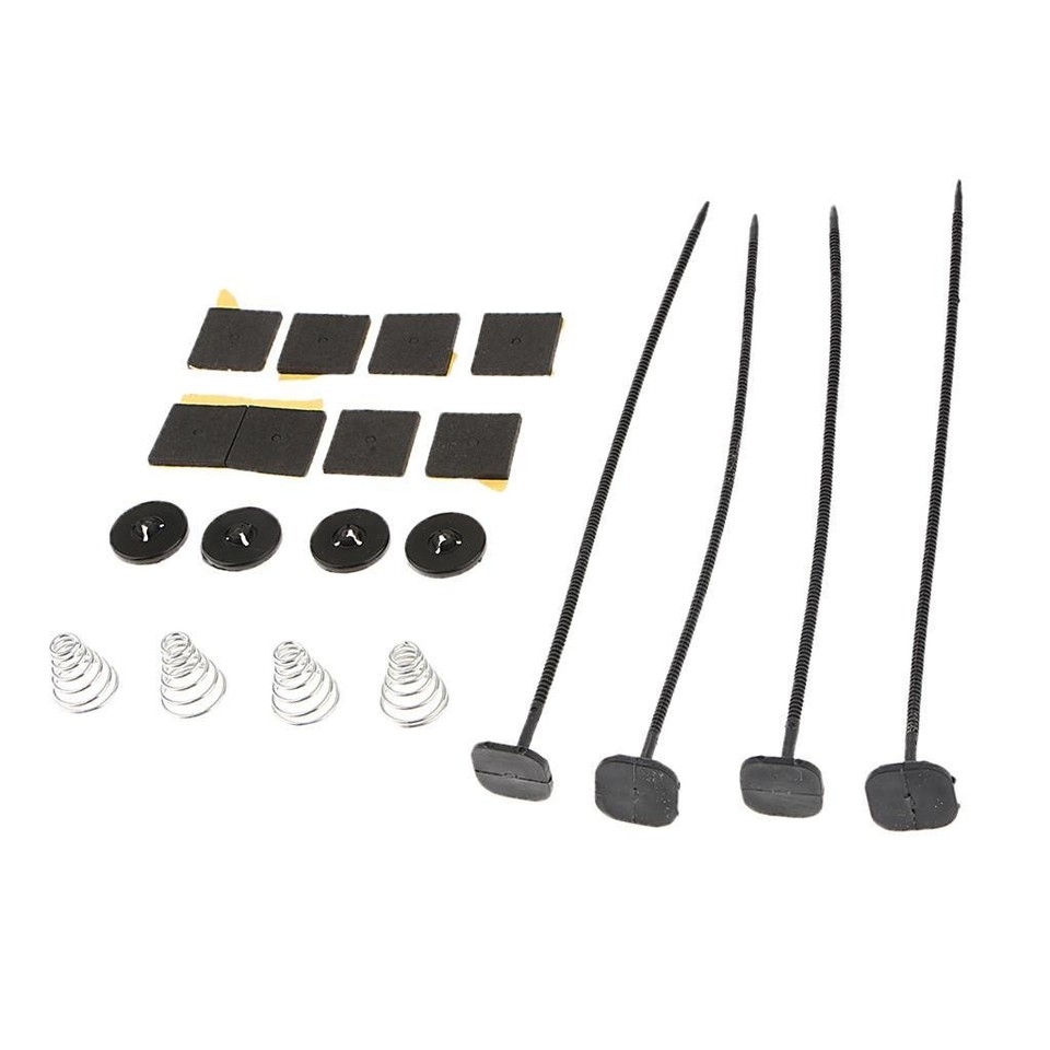 2 Set Plastic Universal Radiator Mount Mounting Kit Electric | eBay ...
