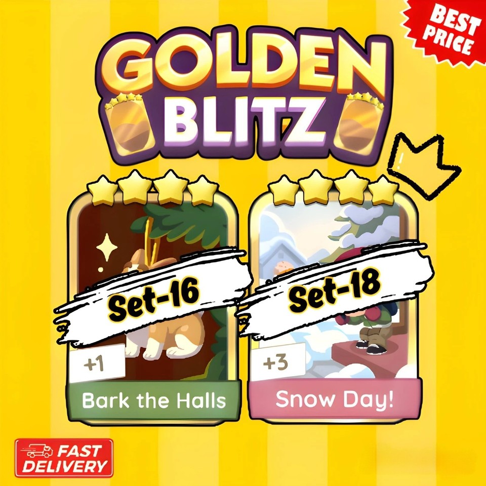 Monopoli Go Golden Blitz Snow Day! 🌟 Bark The Halls INSTANT SEND 🔝 | eBay