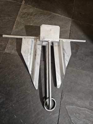 Galvanized Danforth Style Anchor 5 lb. | eBay