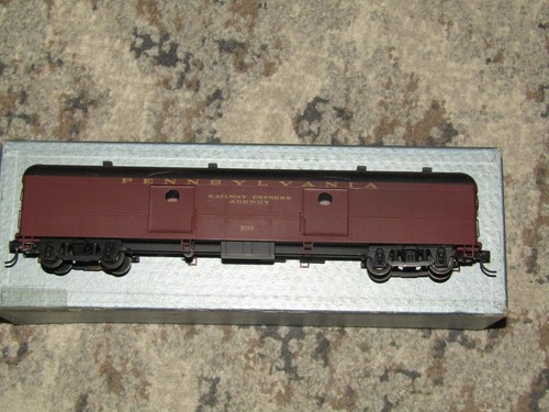 HO NJ Custom Brass PS-702 Pennsylvania PRR Baggage Express Passenger ...