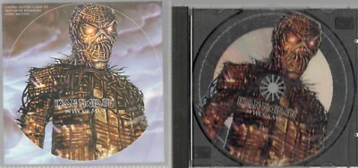 Iron Maiden, The Wicker Man; Limited Edition Clear CD with front insert ...