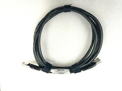 HP 5183-2685 CAT5e RJ45 M-M C7535A Ethernet LL80671 R Black Cable 7ft ...