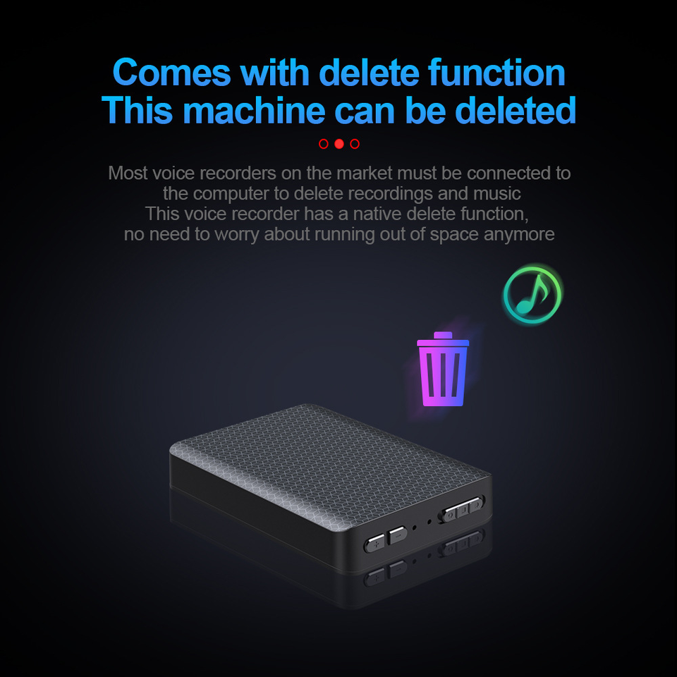 Hidden Voice Activated Recorder Spy Digital Audio Recording Device 16GB ...