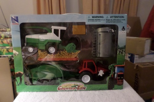 NEW RAY COUNTRY LIFE FARM TRACTOR PLAYSET 2014 | eBay
