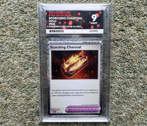 Scorching Charcoal Ace 9 026/034 TCG Classic Collection Holo Pokemon ...
