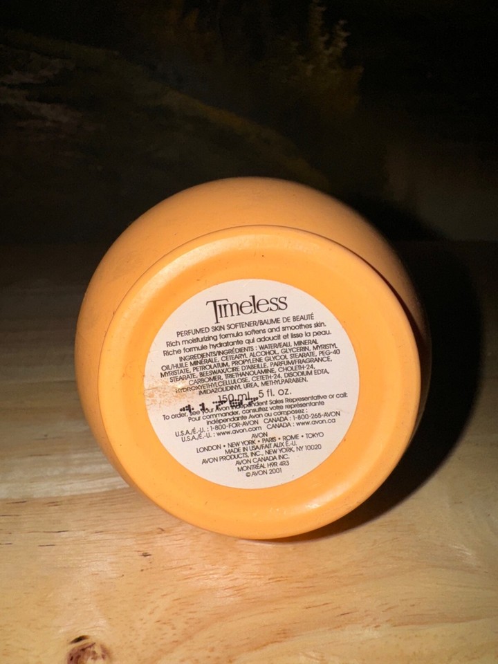 Avon timeless perfumed skin softener *2001 | eBay