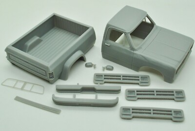 1/25 3D resin print Dodge Ram W150 Dually 1983 kit | eBay