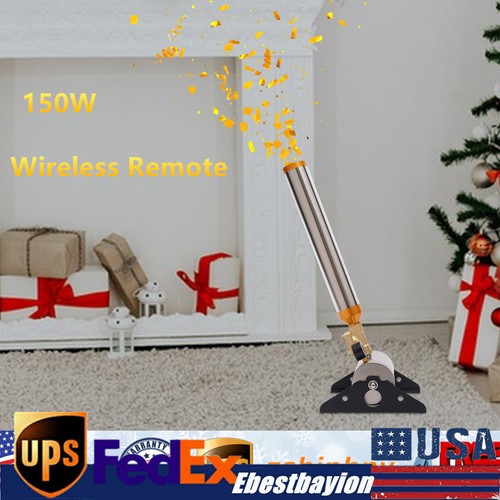 2 Pcs Shot Streamer Launcher Confetti Machine Remote Wedding Party ...