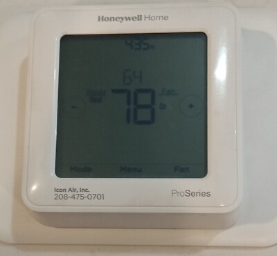Honeywell T6 Pro Series Z-Wave Programmable Thermostat - White ...