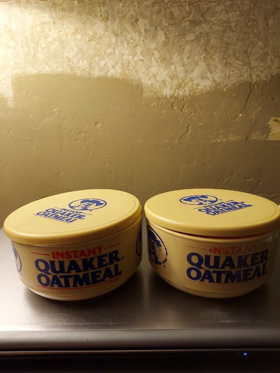 Quaker Cereal Bowls
