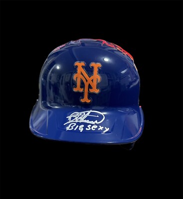 Bartolo Colon Signed Auto Autograph New York Mets Batting Helmet JSA ...