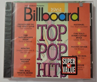 NEW Billboard Top Pop Hits: 1961 CD Joel Whitburn Presents 60s SEALED ...