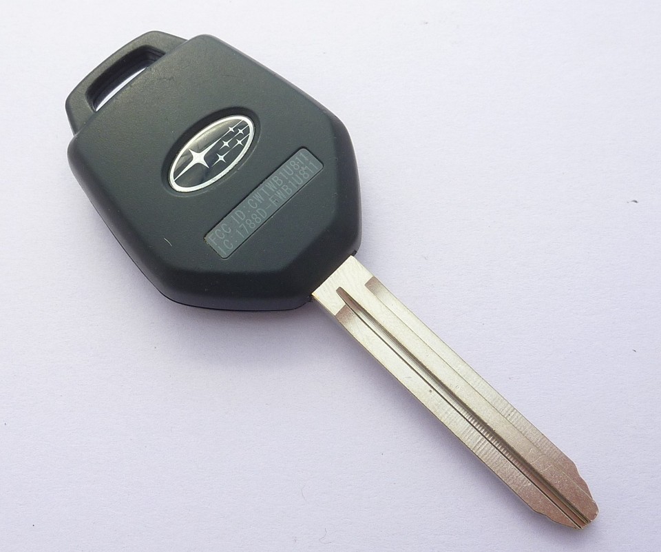 OEM Reshelled SUBARU keyless entry remote key fob CWTWB1U811 - JAPAN ...