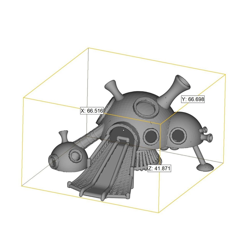 MKG87013 1/87 Miniature model kit Children's outdoor slide | eBay