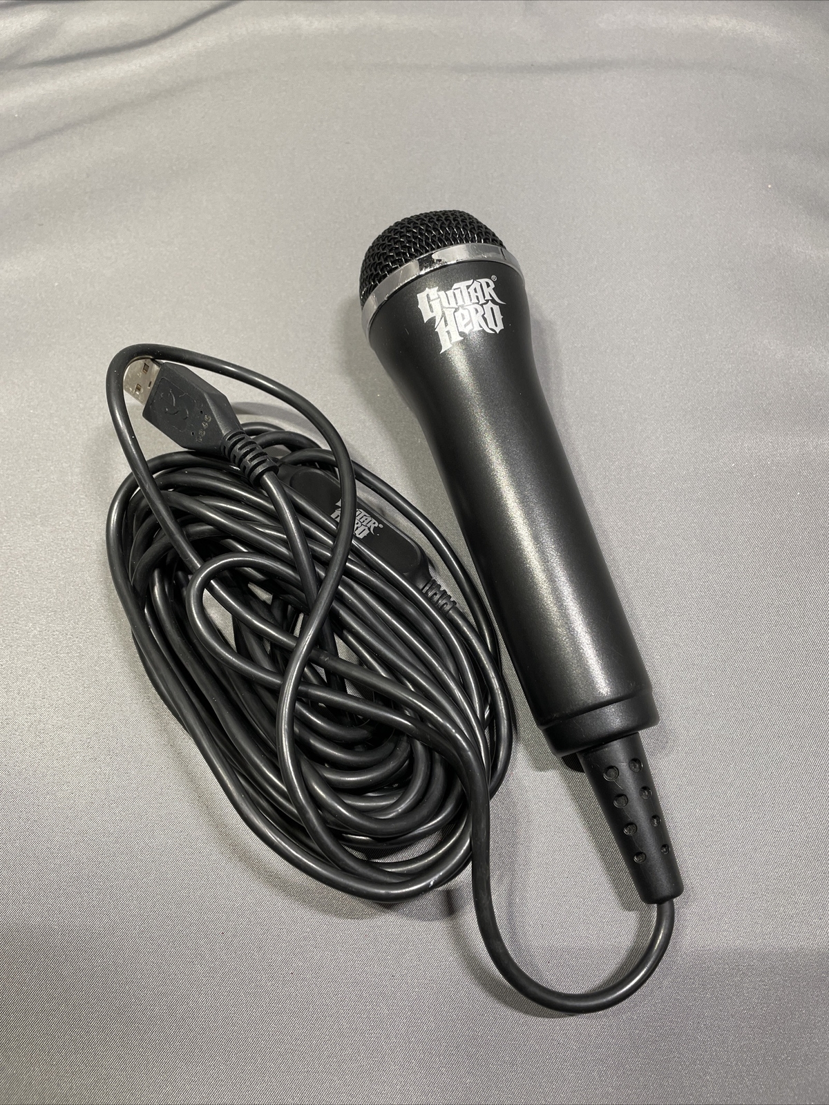 Guitar Hero Microphone Activision Wired USB Replacement Mic Model 96203 ...