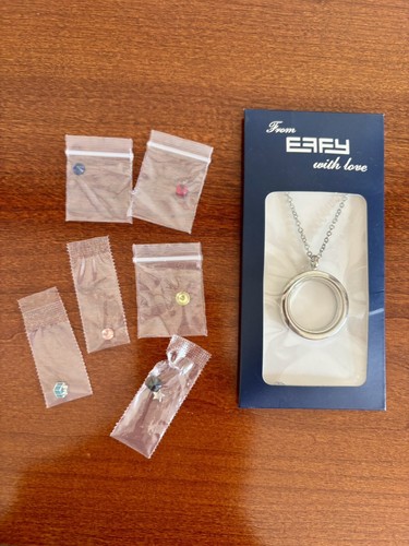 New EFFY Locket Pendant + 5 Gems & 2 Charms Celebrity Cruise | eBay