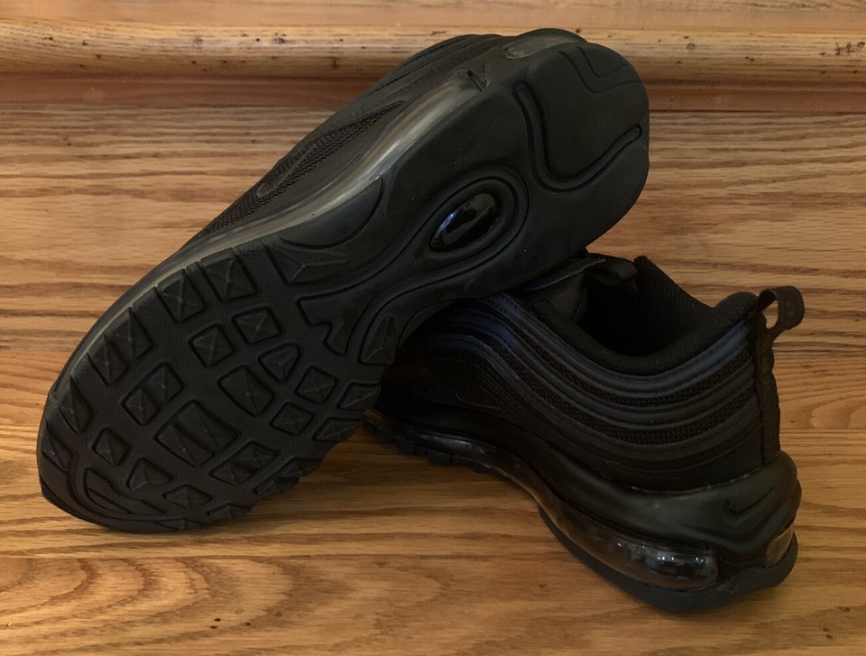 Nike Air Max 97 Sneakers DH8016 002 Women’s US 6 Triple Black NEW $175 ...