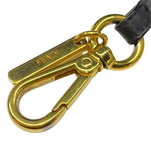 Authentic Fendi Bugs Bugs Monster Charm Keychain Bag Charm Fur Black ...