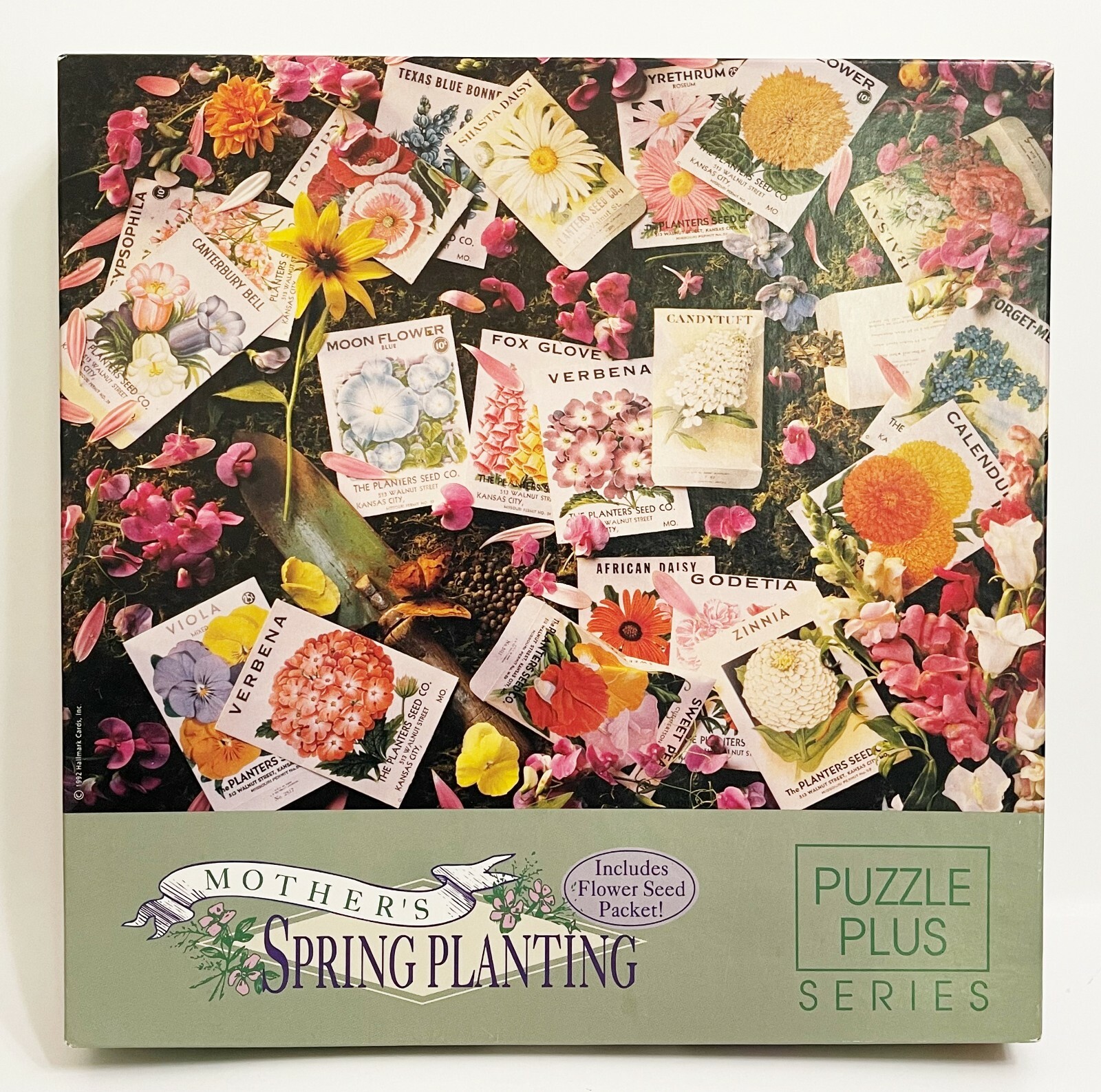 Springbok MOTHERS SPRING PLANTING 500 Piece PUZZLE Gardening Flower ...