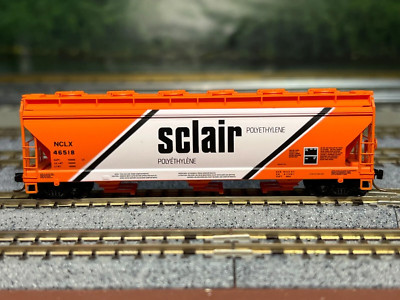 N Scale - MTL 93040 SCLAIR 3-Bay ACF Centerflow Hopper NCLX46518 N6690 ...