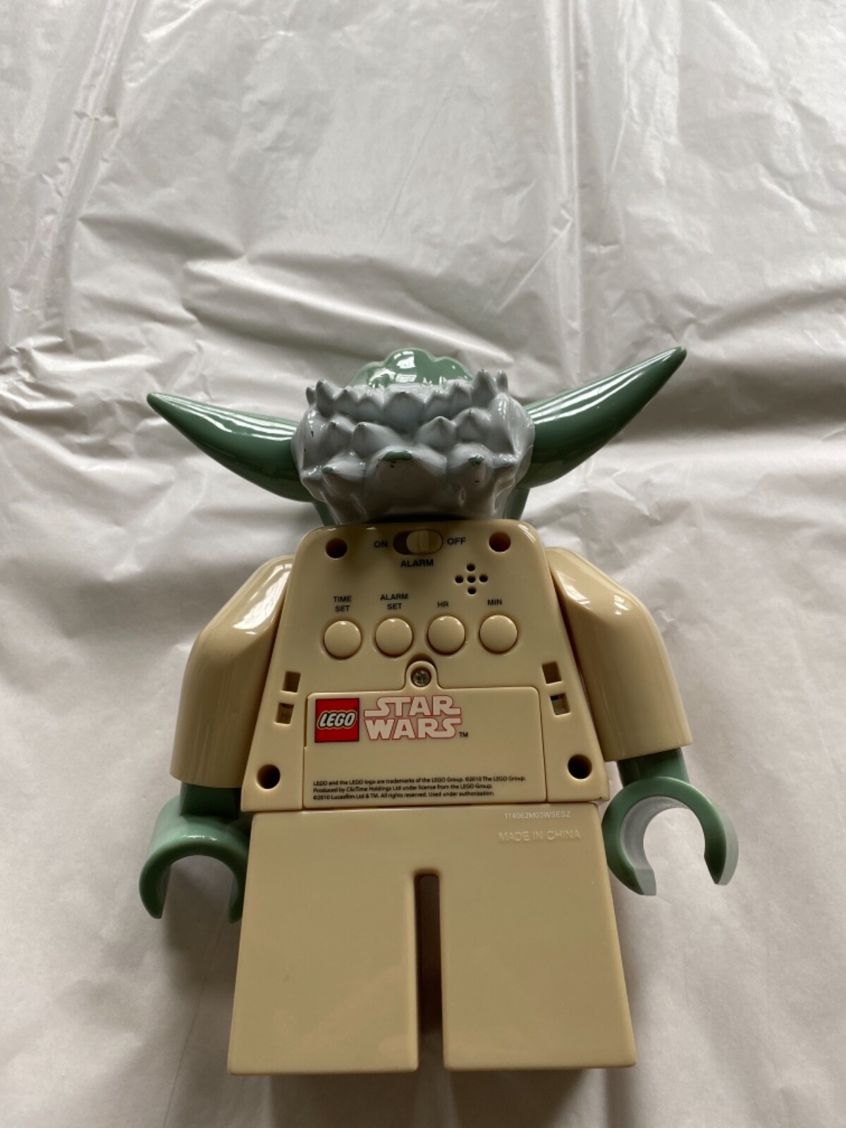 STAR WARS LEGO POSE-ABLE PORTABLE YODA ALARM CLOCK | eBay