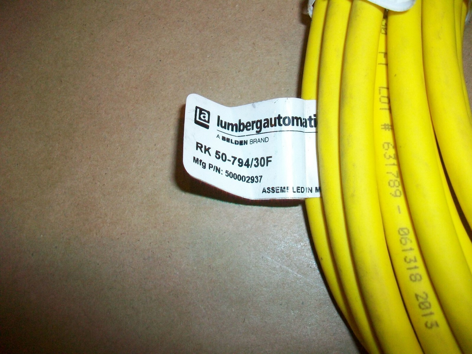 Lumberg Automation Molded Cordset RK 50-794/30F 5 POLE 30' NEW | eBay